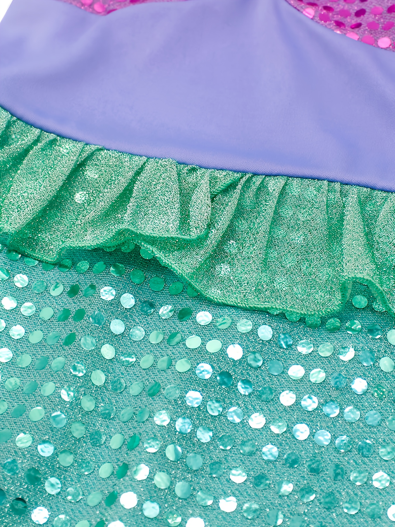 Girls Princess Mermaid Dress Costume Dress Halloween Party - Temu