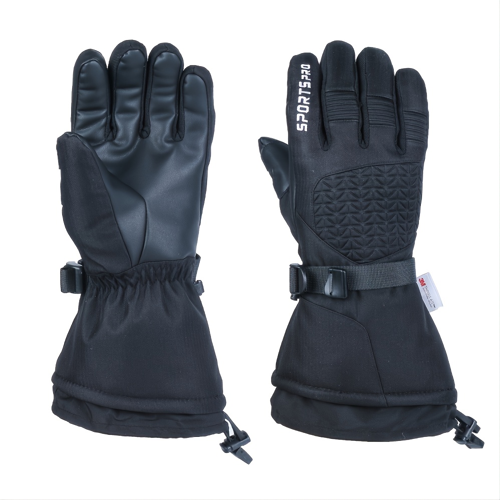 Winter New Mens Nylon Warm Gloves Outdoor Riding Motorcycle | Free ...