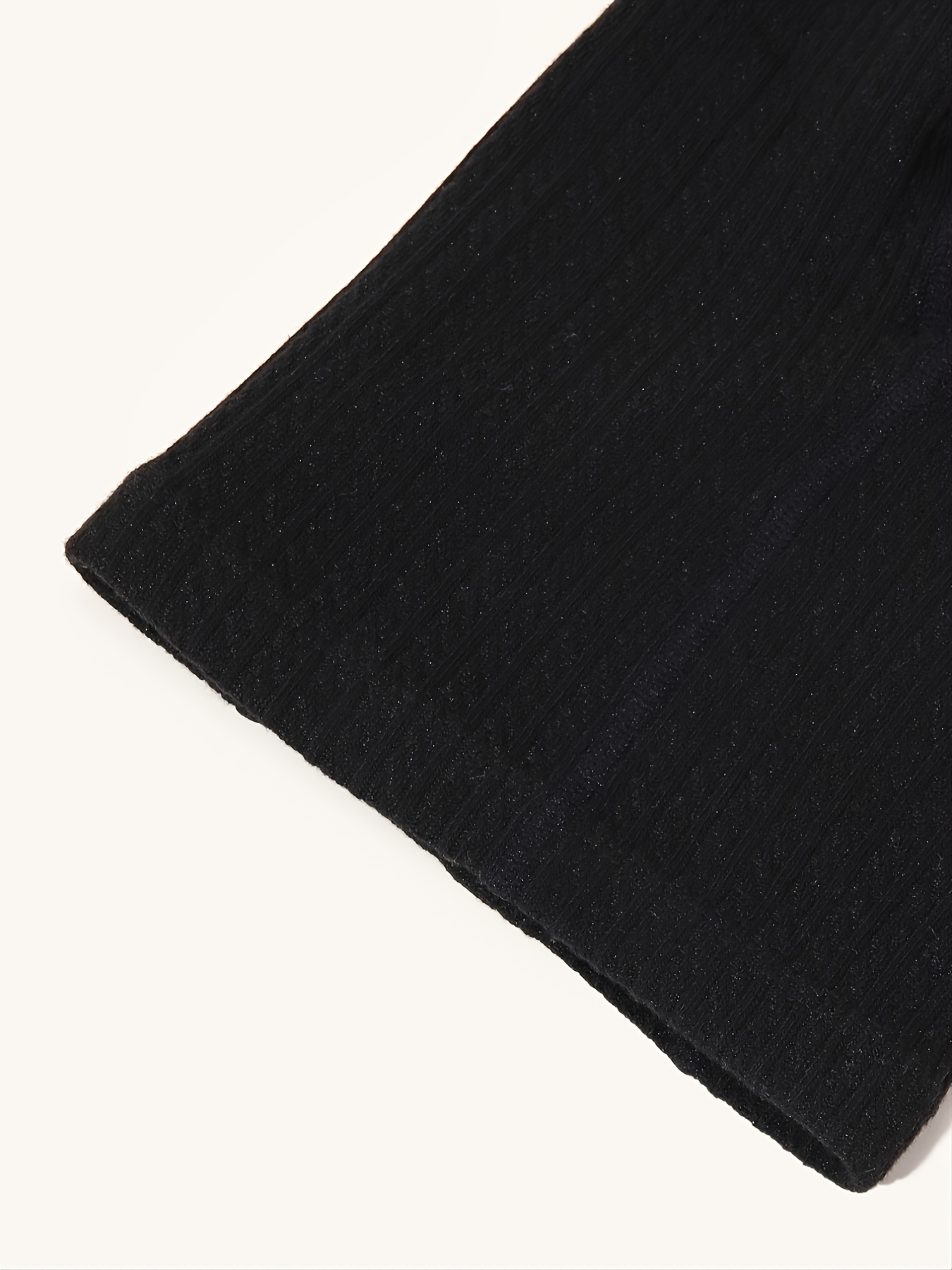 girls ankle length knit footless ruffle tights leggings - Temu New Zealand