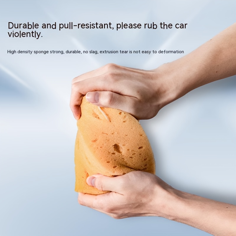 thick coral honeycomb car wash sponge large pore absorbent - Temu Australia