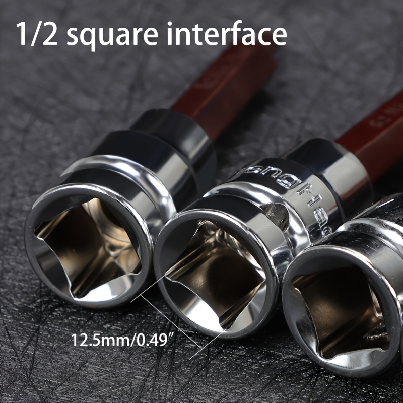 Tool Accessories Carbon S2 Steel Metric Long Impact Socket - Temu Australia