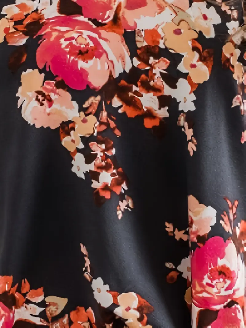 Floral Print Spaghetti Strap Top Casual V Neck Sleeveless Temu