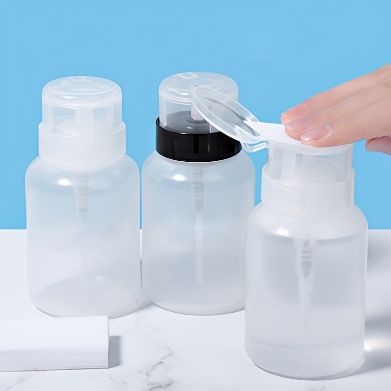 Portable Empty Transparent Pump Dispenser Bottle Plastic - Temu