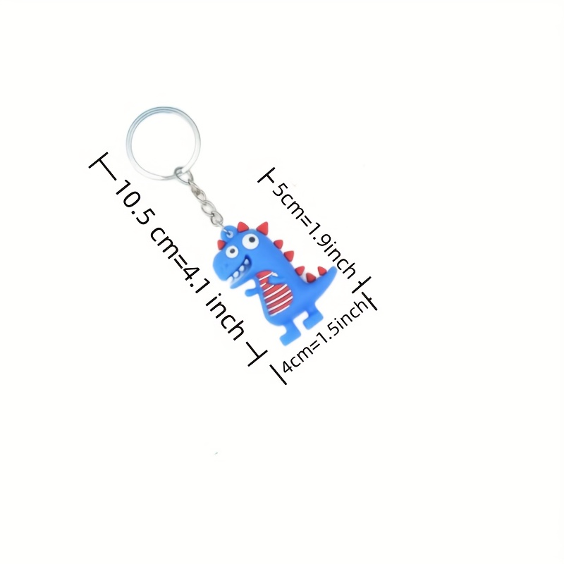 Cute Dinosaur Shape Key Chain Ornament Anime Keychains - Temu