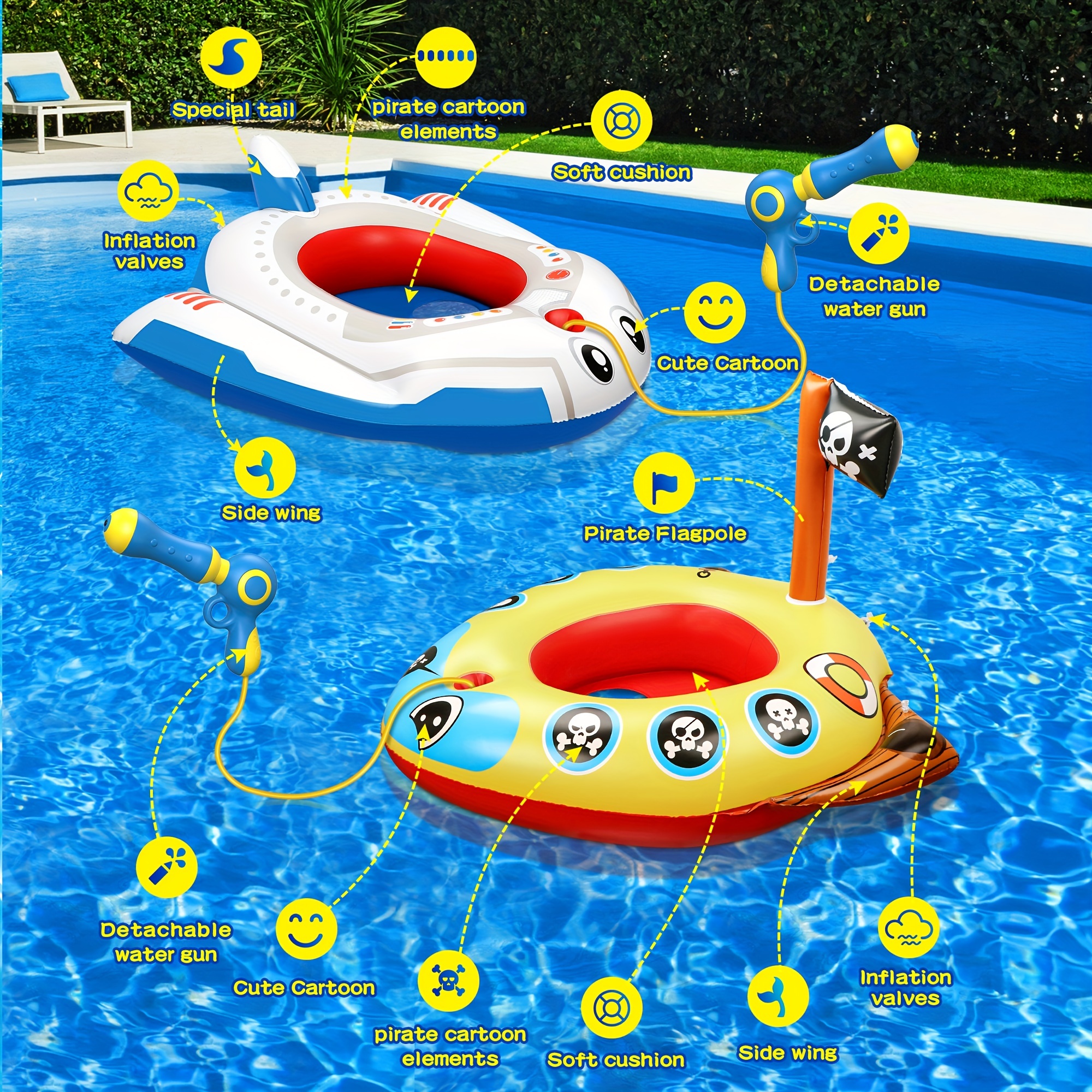 Inflatable Kids Water Gun 4 - Temu