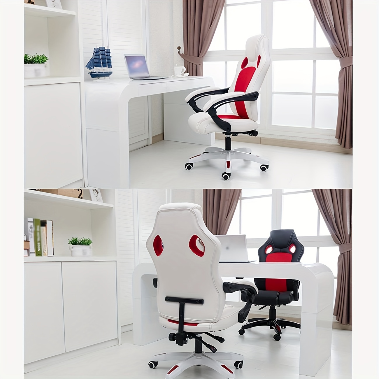 Recliner Executive Chair Ergonomic Gaming Chair Home Office - Temu