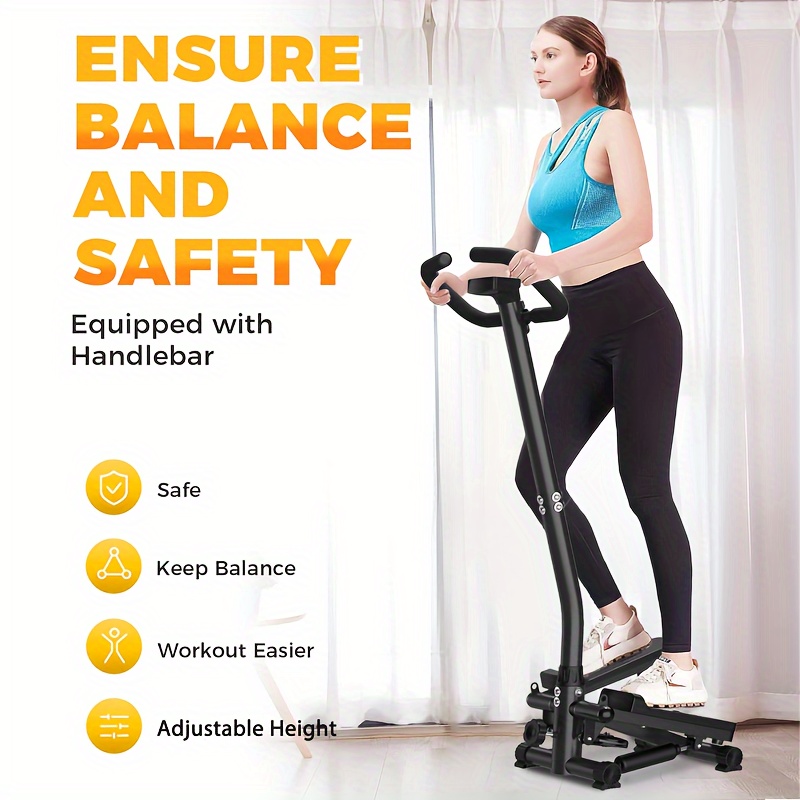Stair Stepper Machine Handlebar mini Steppers Exercise - Temu