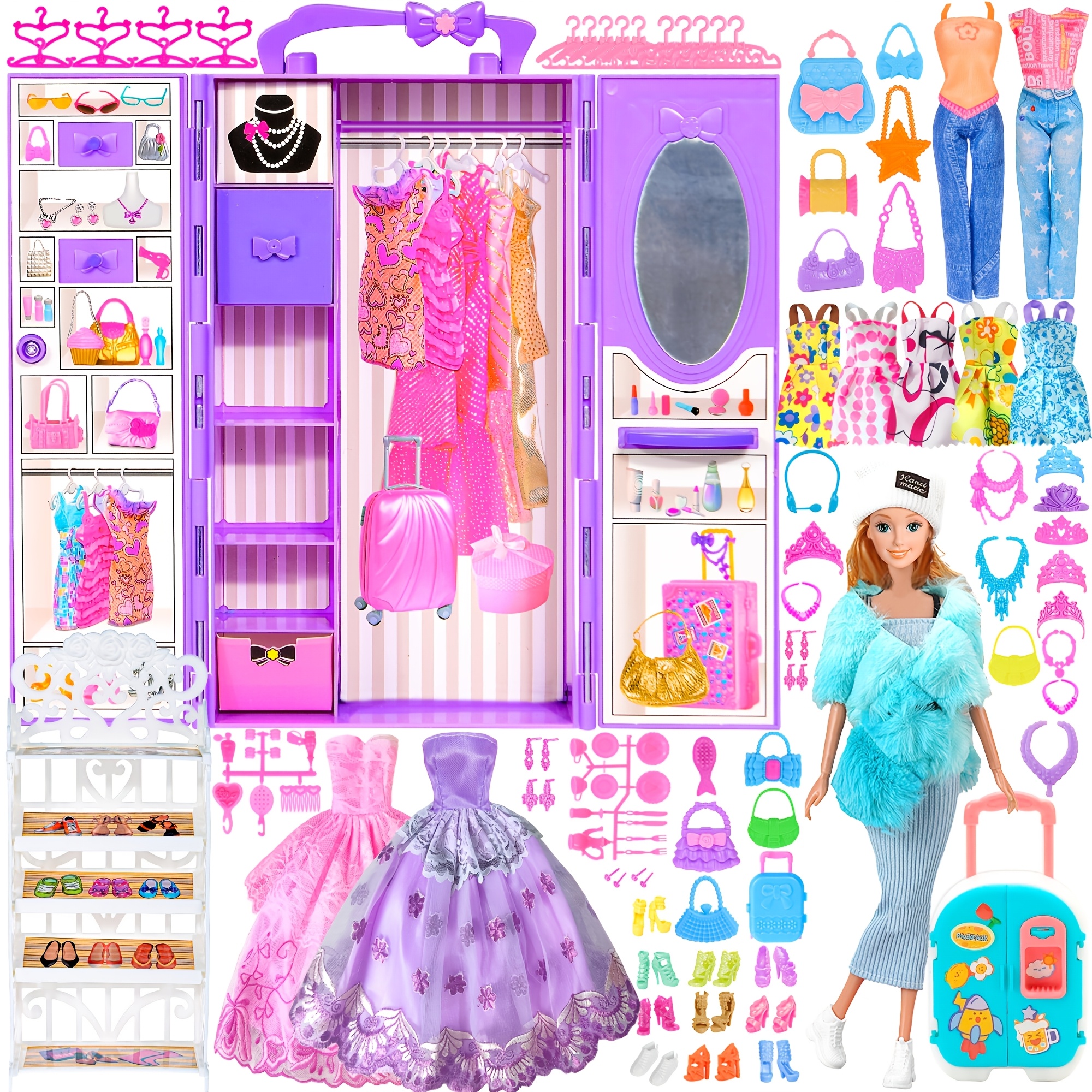 doll clothes and accessories sold on Temu United States