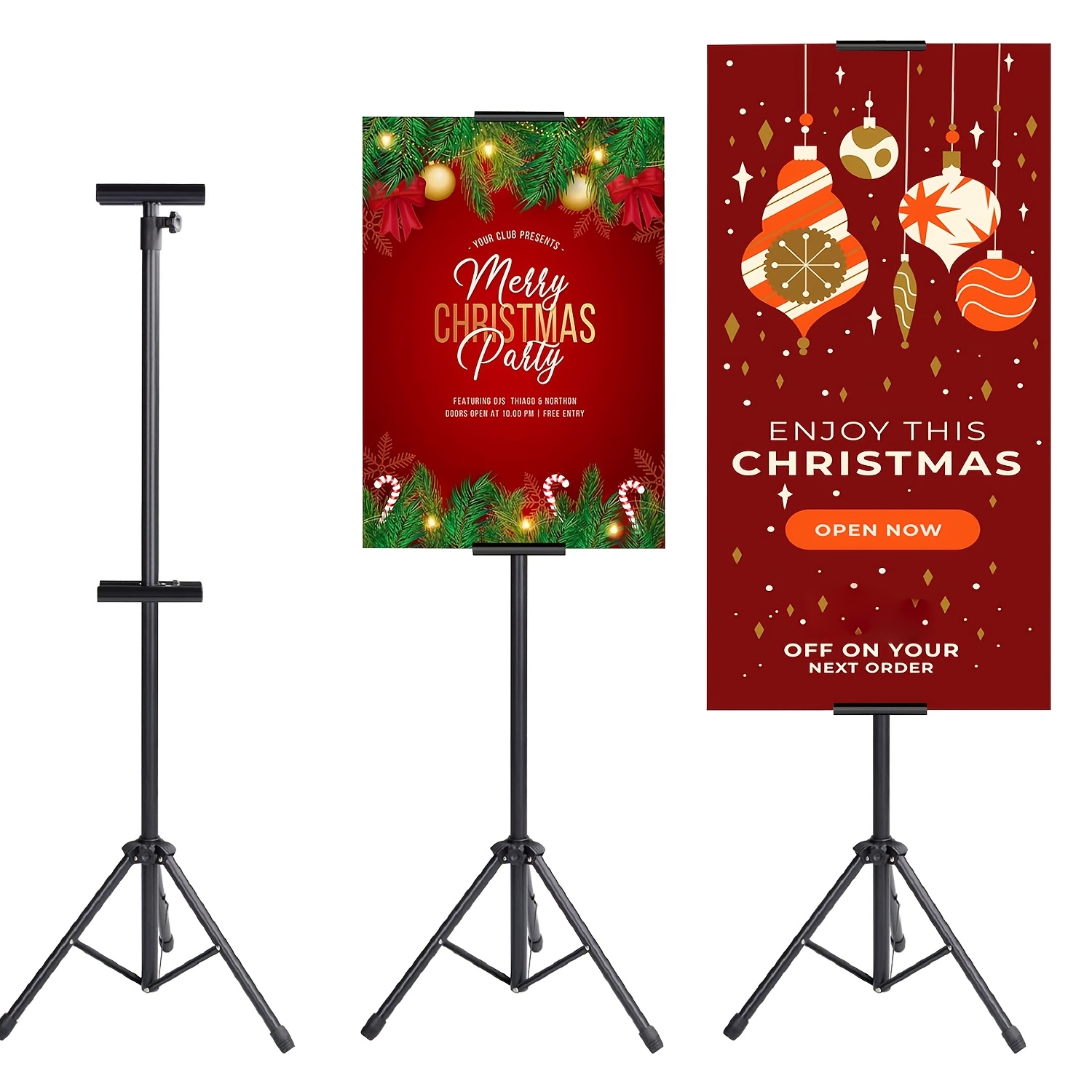 Open Signs For Business 4 Pack A3 Floor Standing Sign Stands ...