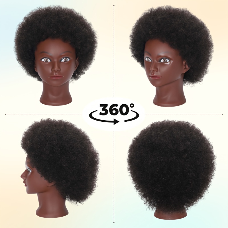 Hair Mannequin Head Human Hair Curly Human Hair Mannequin - Temu South ...