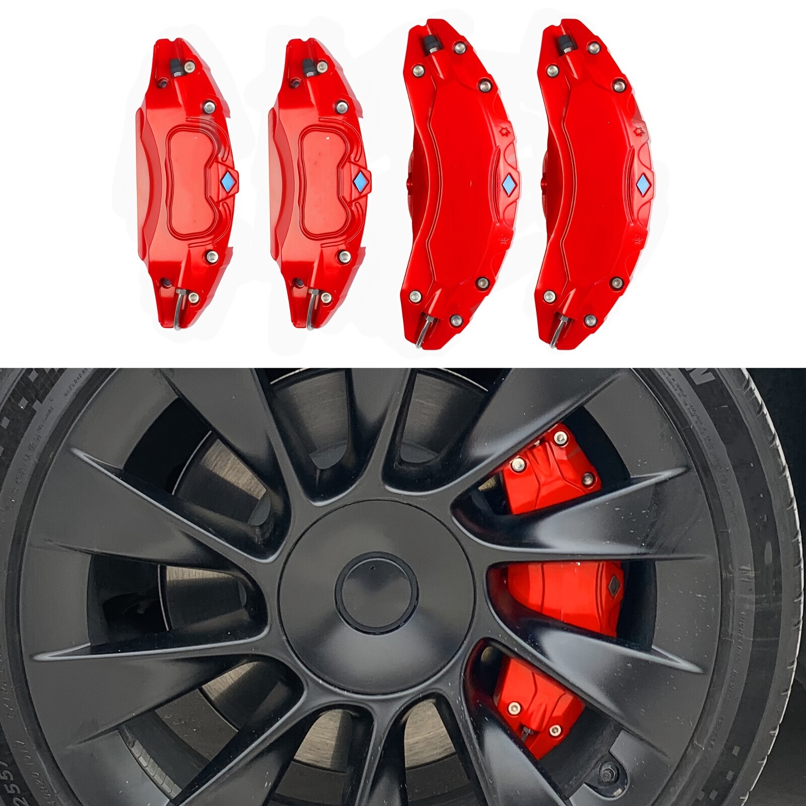 brake caliper covers sold on Temu United States