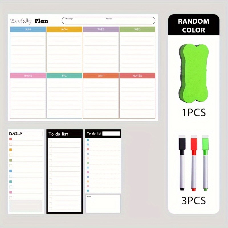 Magnetni Nedeljni/mesečni Raspored Za Frižider Dnevni Zapis - Temu