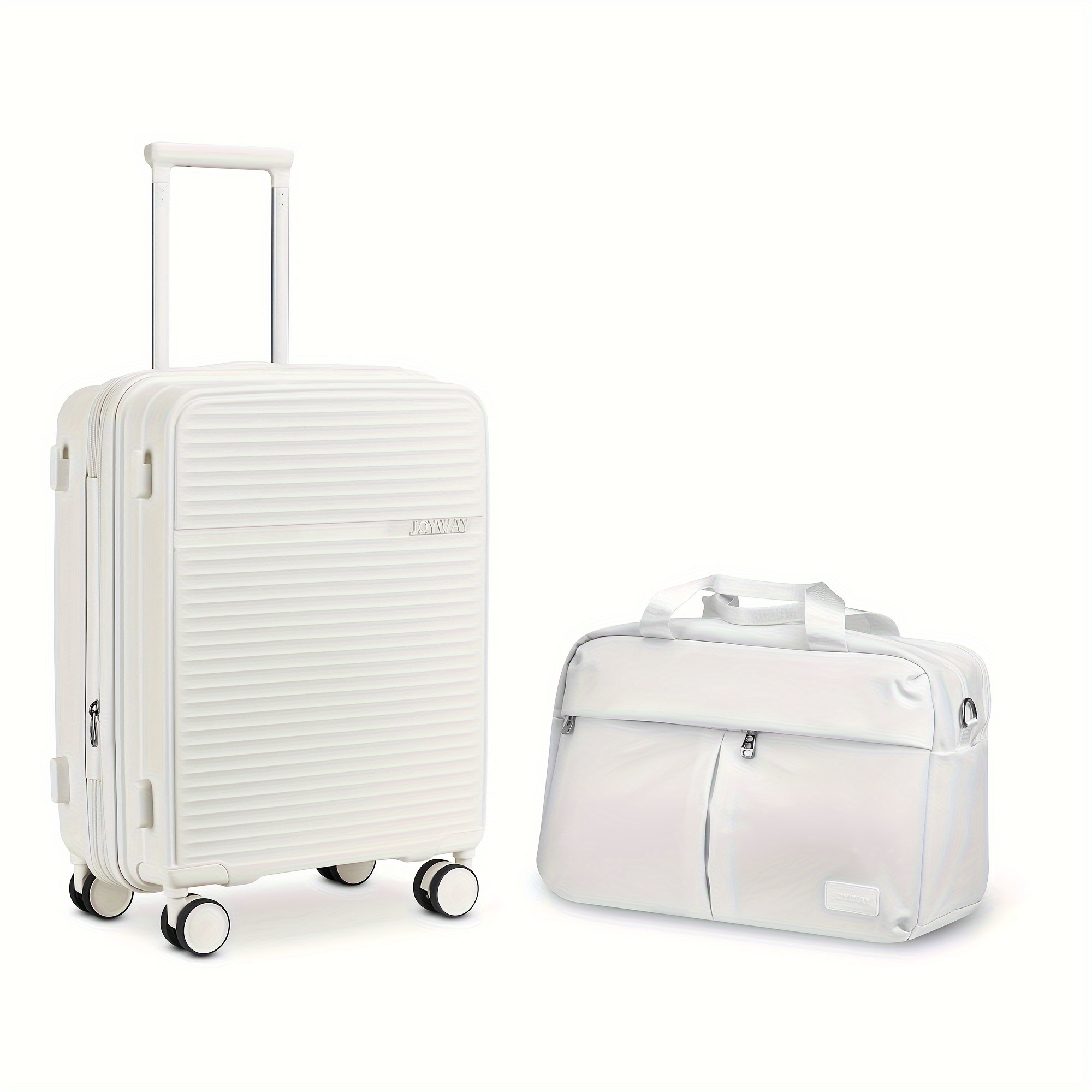 luggage sets 3 piece expandable suitcase set spinner wheels - Temu