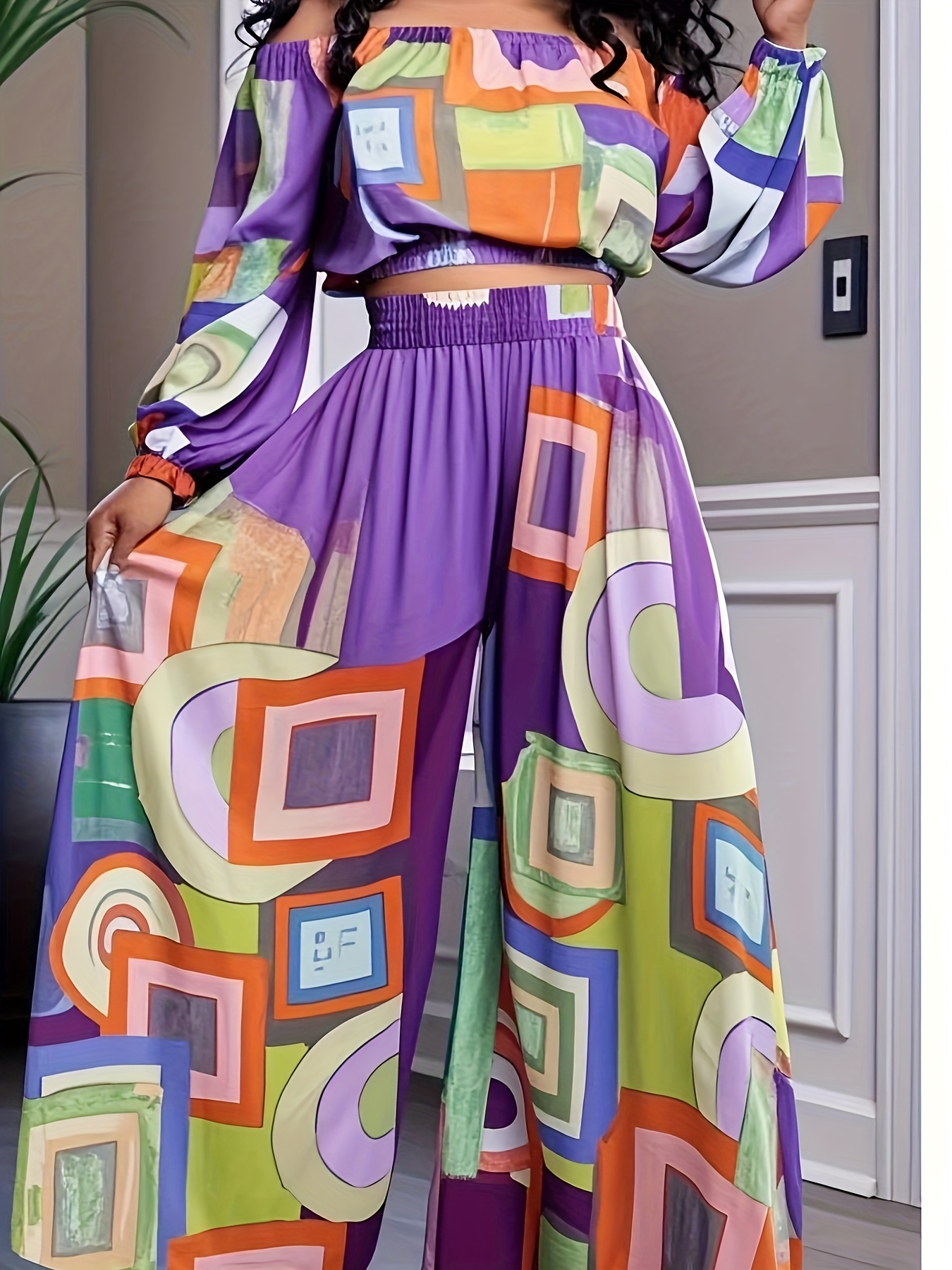 pant suit two piece sold on Temu United States