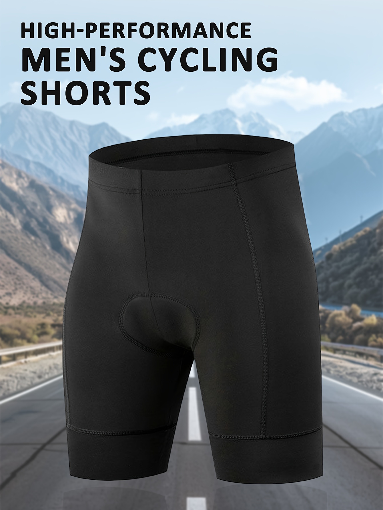 cycling shorts sold on Temu United States
