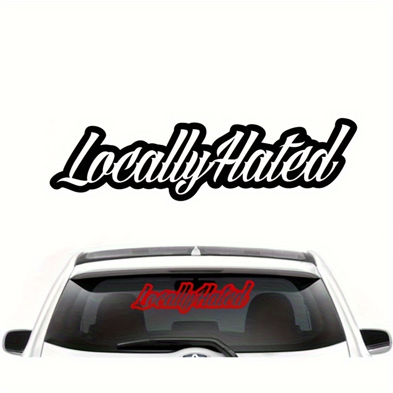 Locally hated windshield sticker store