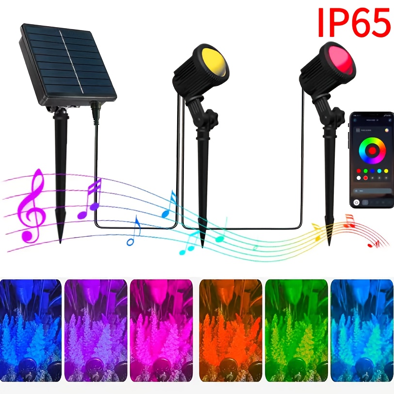 solar lights outdoor sold on Temu United States