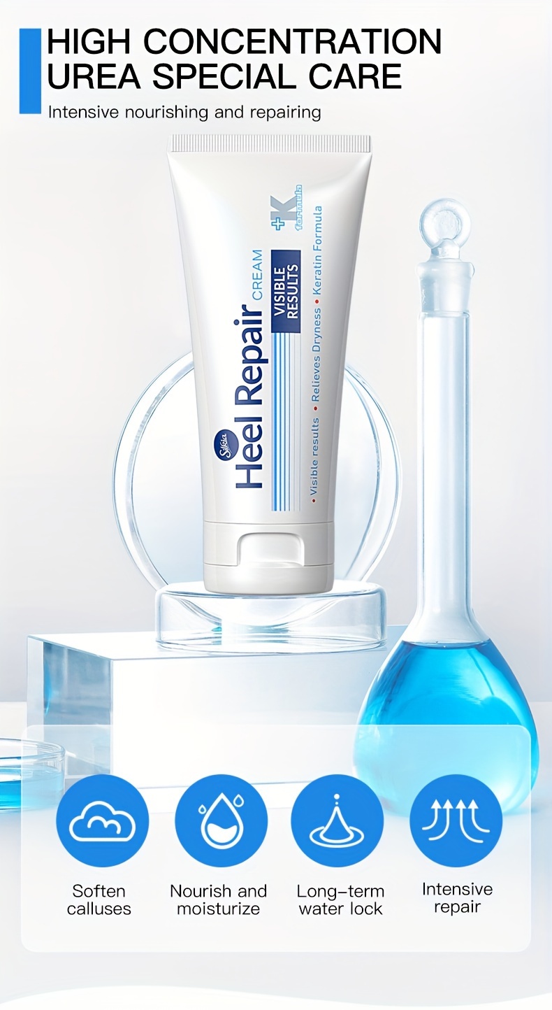 Heel Repair Cream Hydrating Moisturizing Keratin Urea - Temu