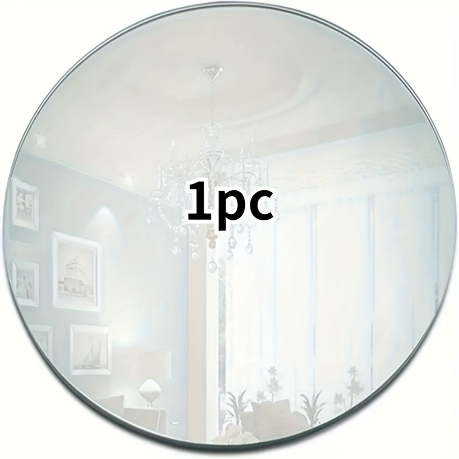 Acrylic Round Mirror Wall Stickers Self adhesive Acrylic - Temu Canada