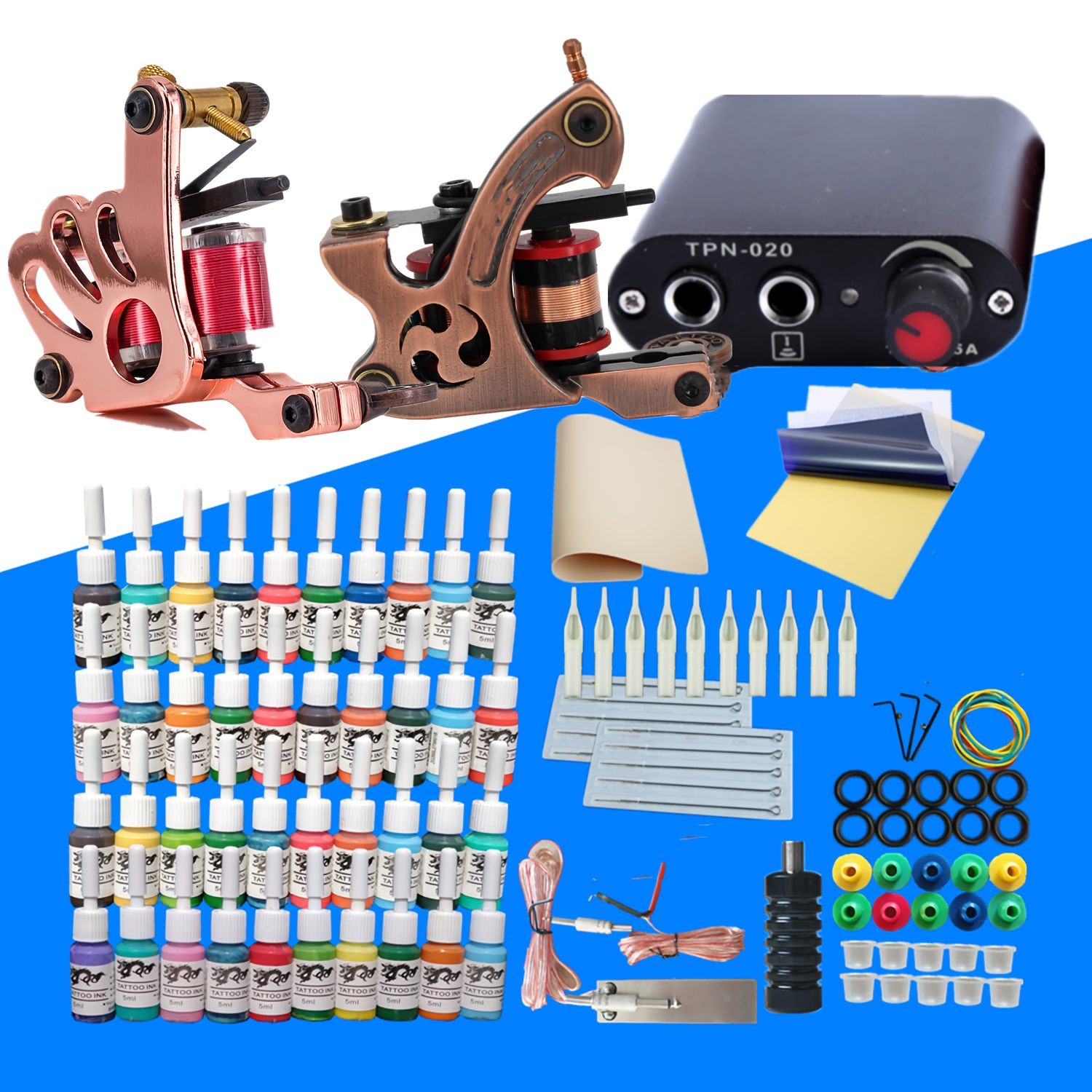 tattoo machines and kits sold on Temu United States
