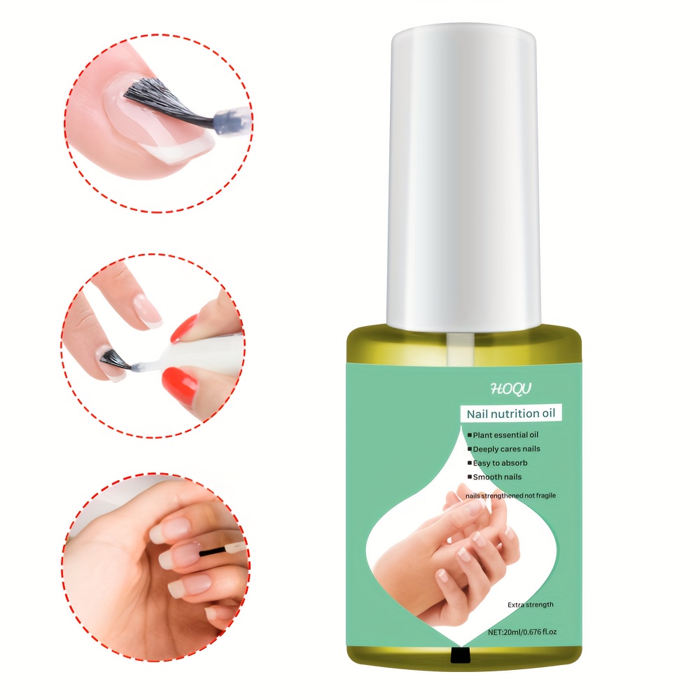 20ml Nail Nutrition Oil Plant Essential Oils Easy To Absorb Daily Care ...