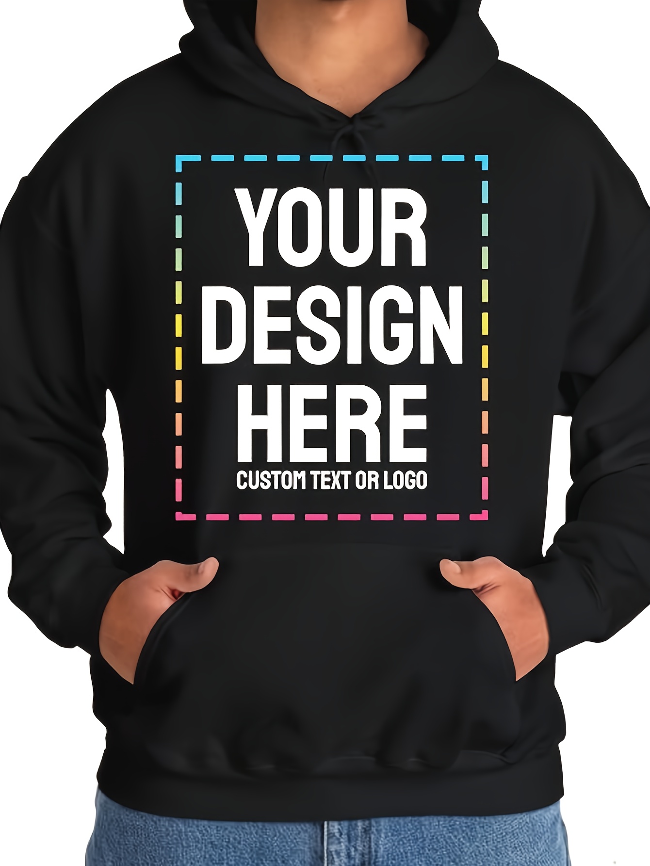 personalized hoodie sold on Temu United States