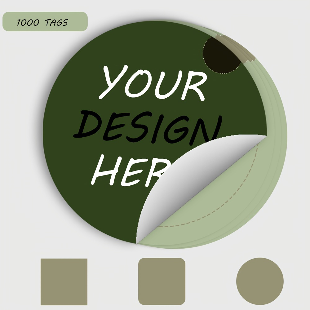 custom stickers sold on Temu Australia