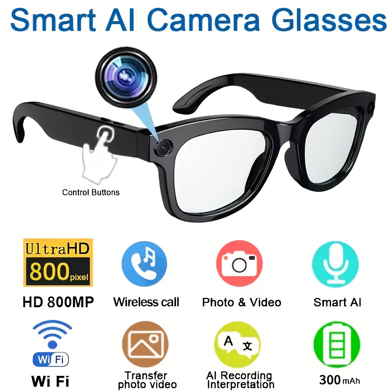 smart sunglasses sold on Temu United States