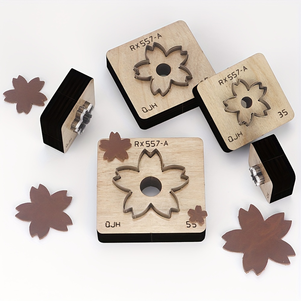 leather die cutter sold on Temu United States