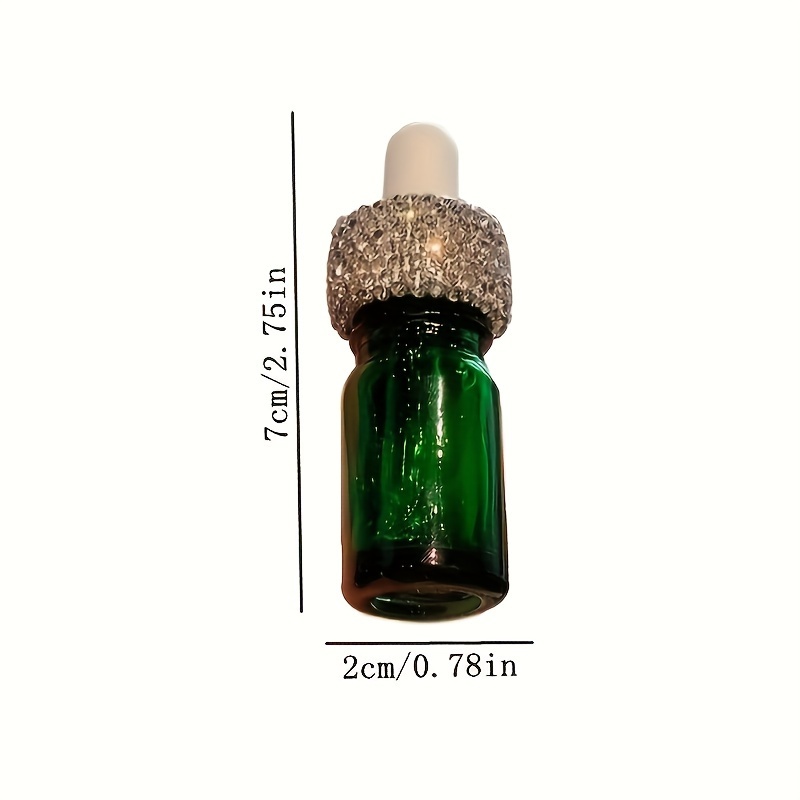 Mini Dropper Bottle Sparkling Essential Oil Vials Travel - Temu Canada