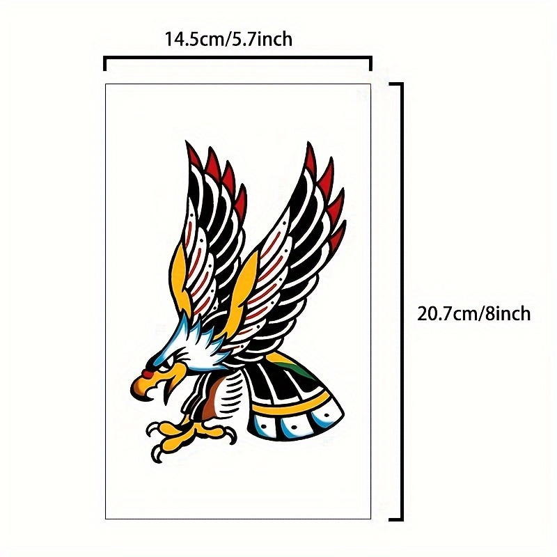 inspired Temporary Waterproof Tattoo A Lasting - Temu Australia