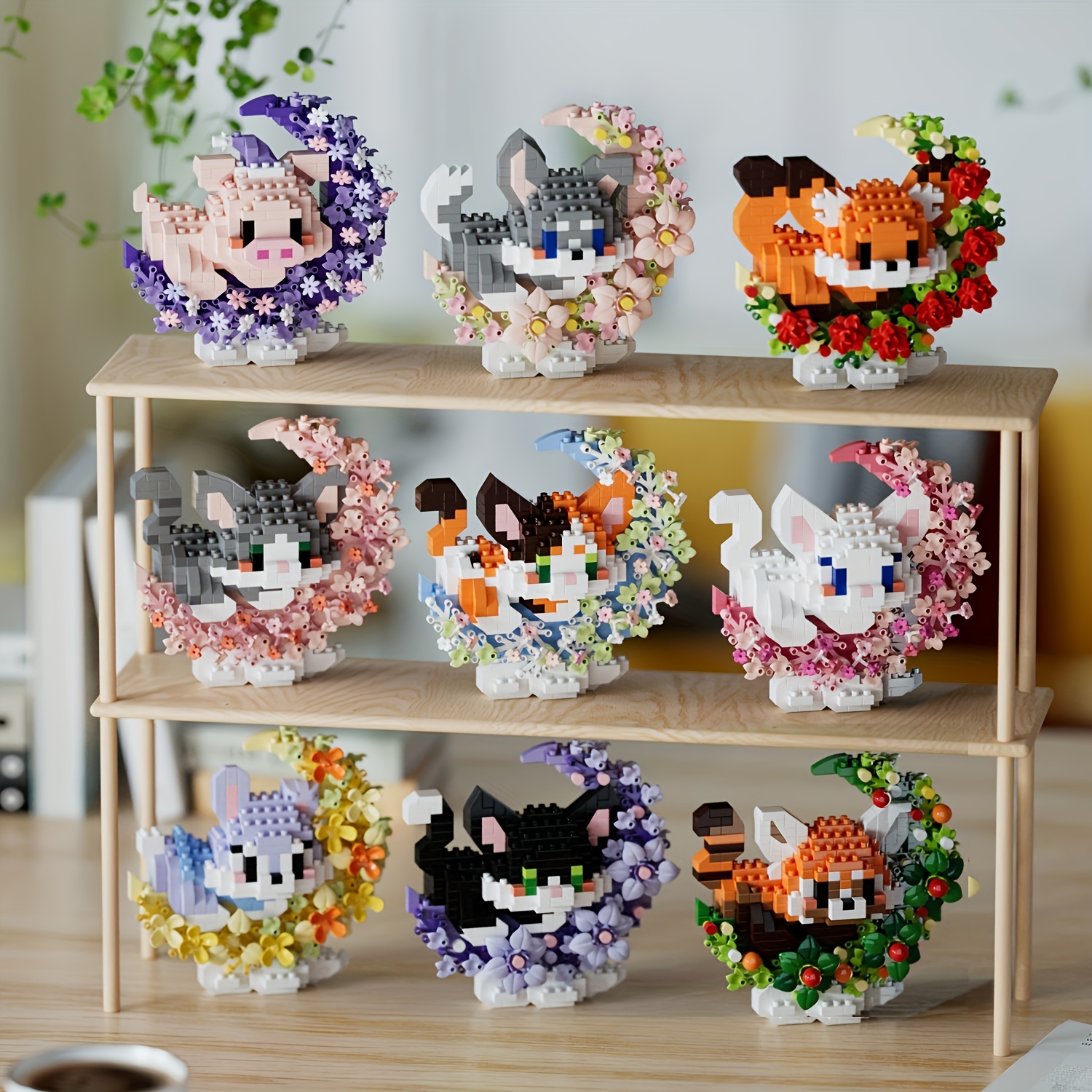 building blocks sold on Temu United States