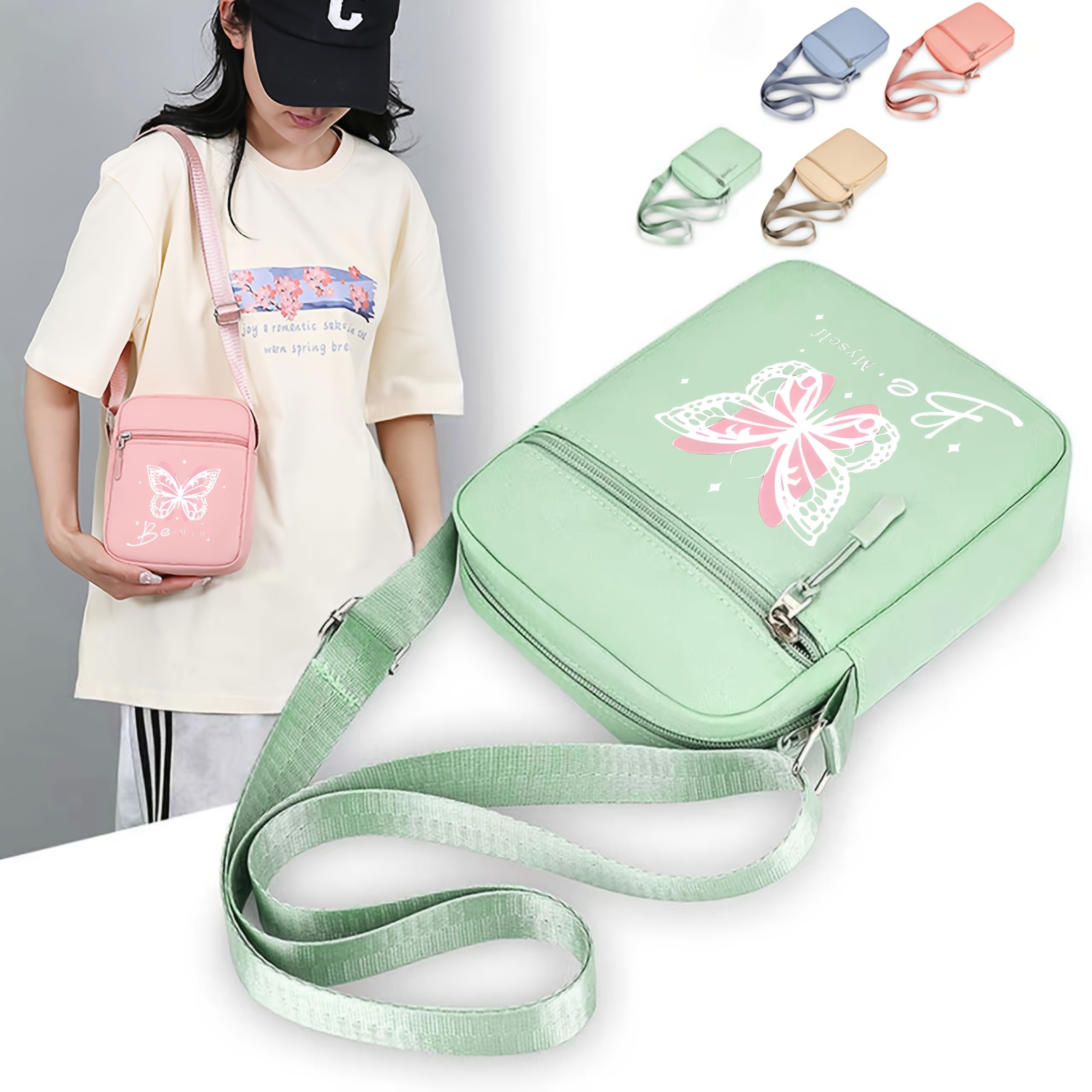 crossbody mini bags sold on Temu United States