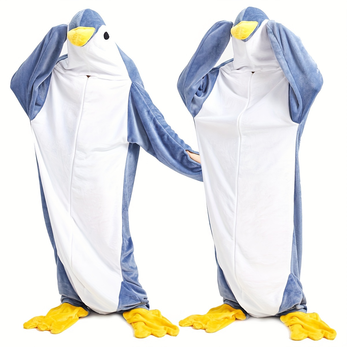 penguin onesie sold on Temu United States