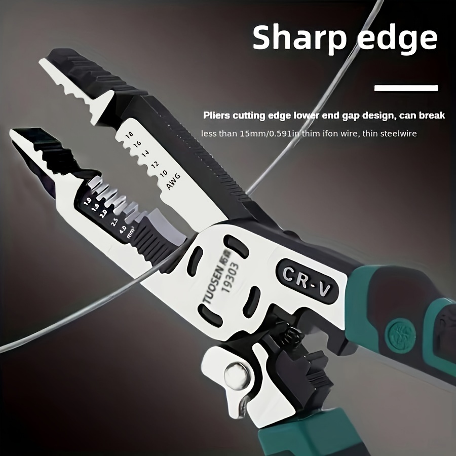 1c 1 Multifunctional Wire Stripping Pliers Multi purpose - Temu Australia