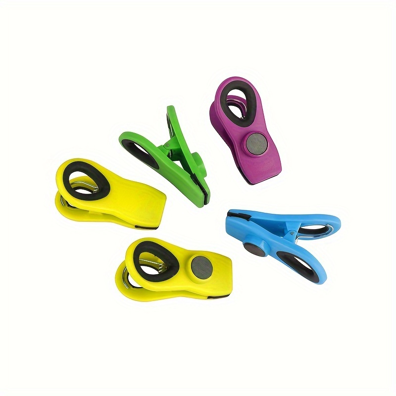 Food Bag Sealing Clips Multifunctional Magnetic Photo Clip - Temu ...