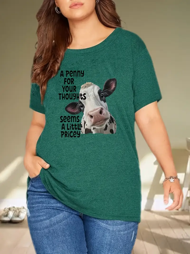 T Shirt Grafischem Druck In Übergröße Kurzarm Temu Germany