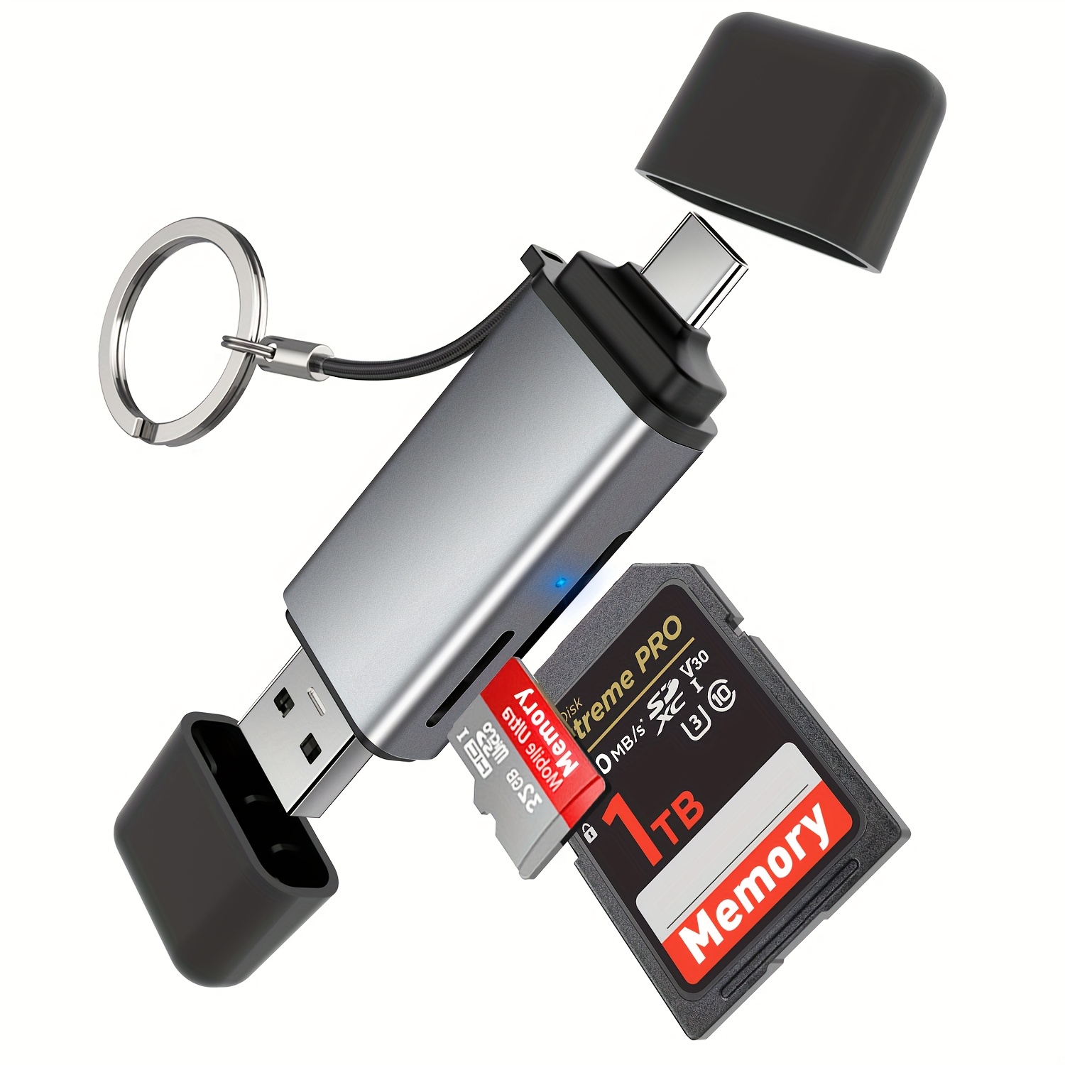 usb id card reader sold on Temu United States