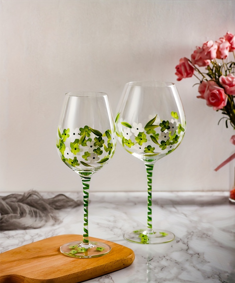 Decorative wine glasses special occasions store
