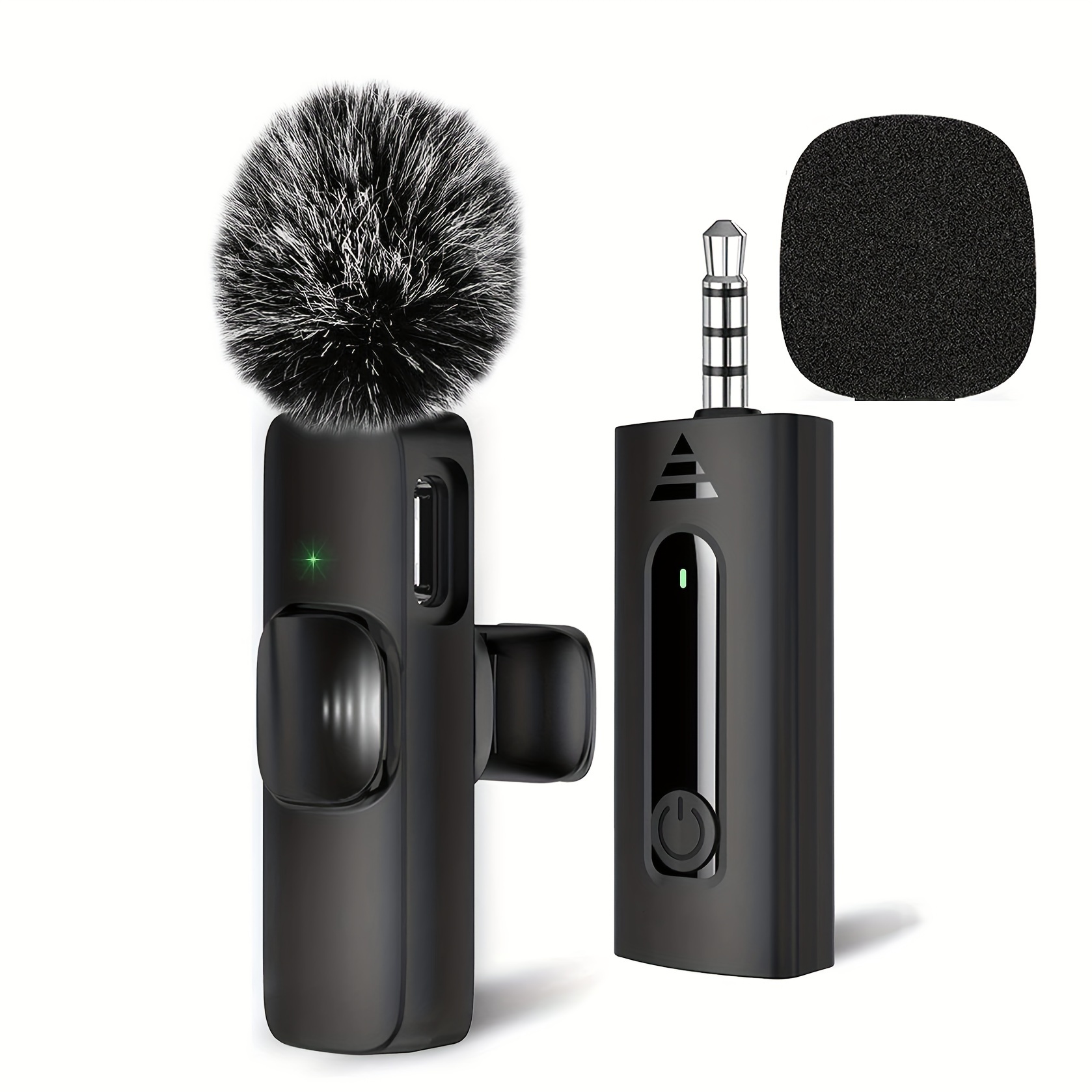 Upgraded Wireless Microphone Phone Android Camera Noise - Temu United ...