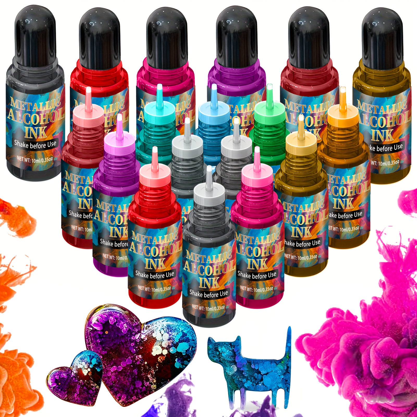 alcohol ink art - Ghana