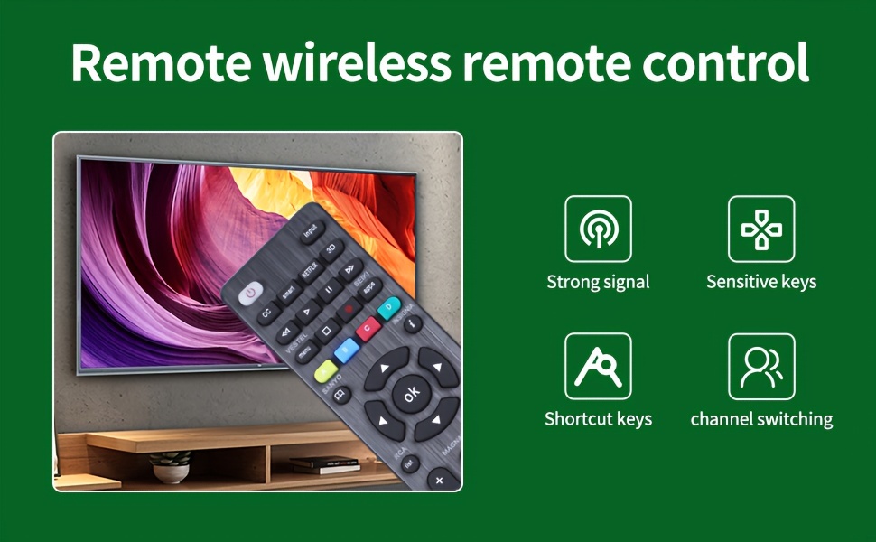 Tv Remote Control For Samsung Tcl Vizio Sharp Insignia Toshiba And ...