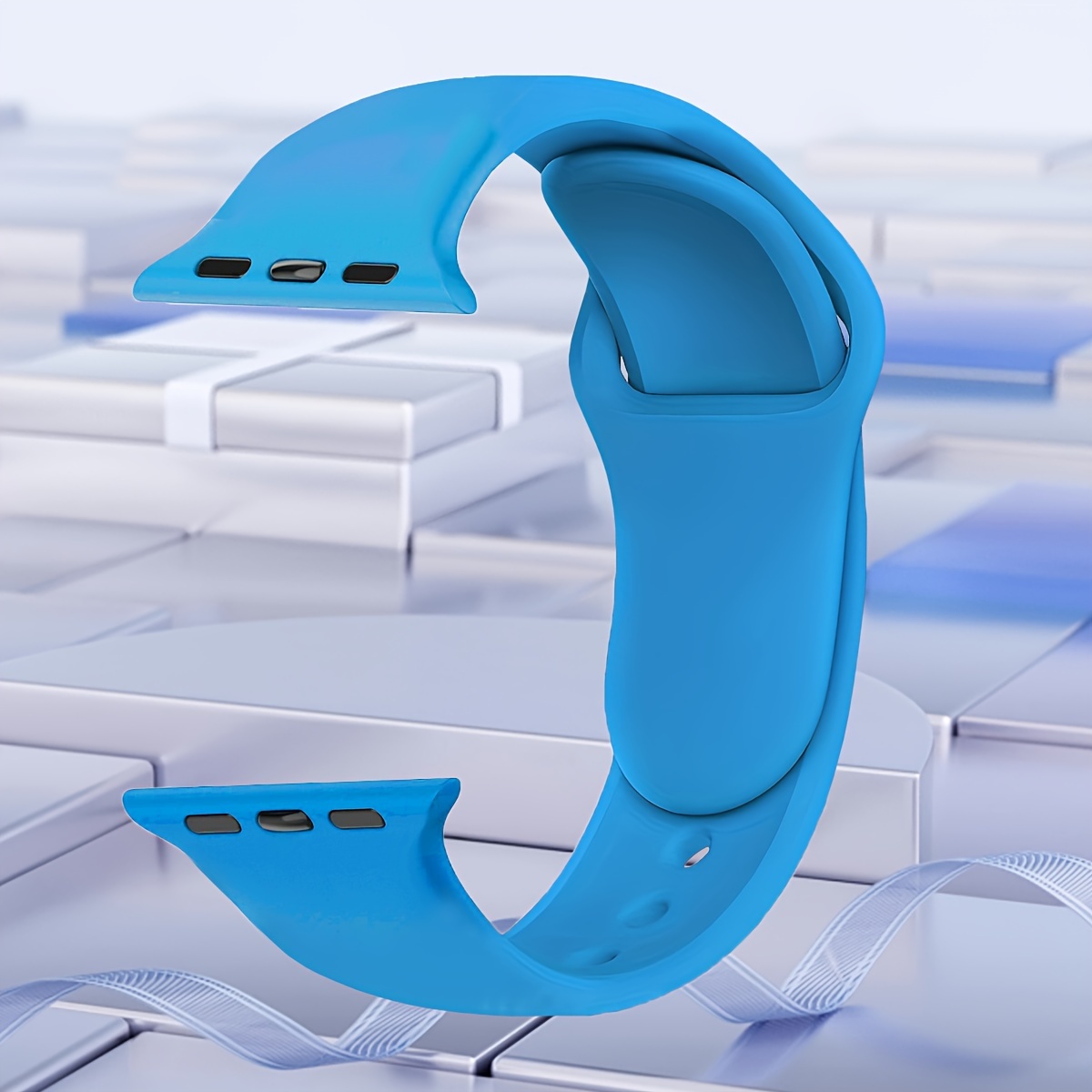 Silicone Sports Smart Watch Band Suitable Men Women Suitable - Temu Canada