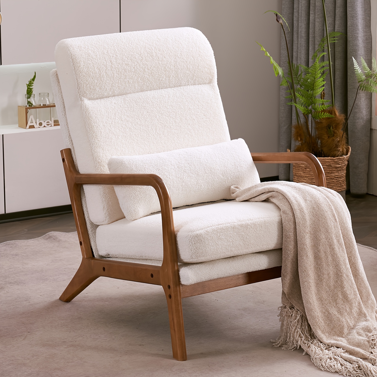 white chair sold on Temu United States