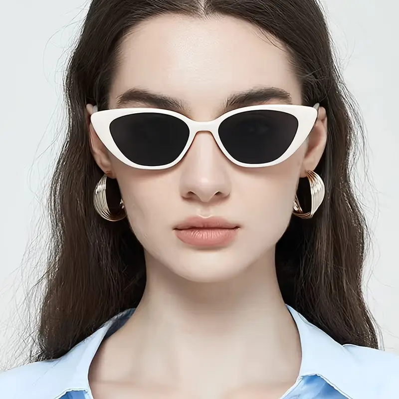 Cat Eye Women Retro Vintage Fashion Anti Glare Sun Shades Temu