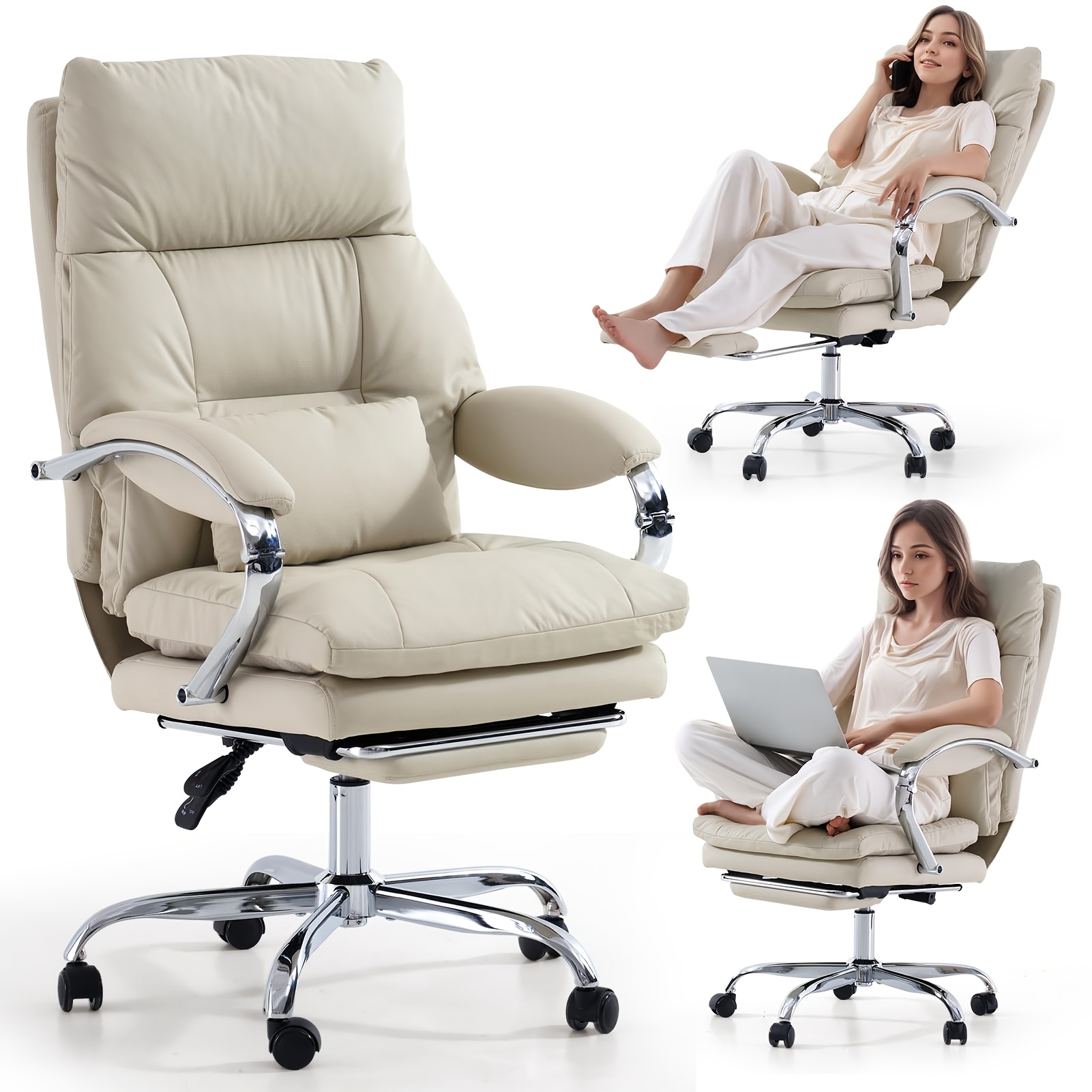 reclining office chair sold on Temu United States