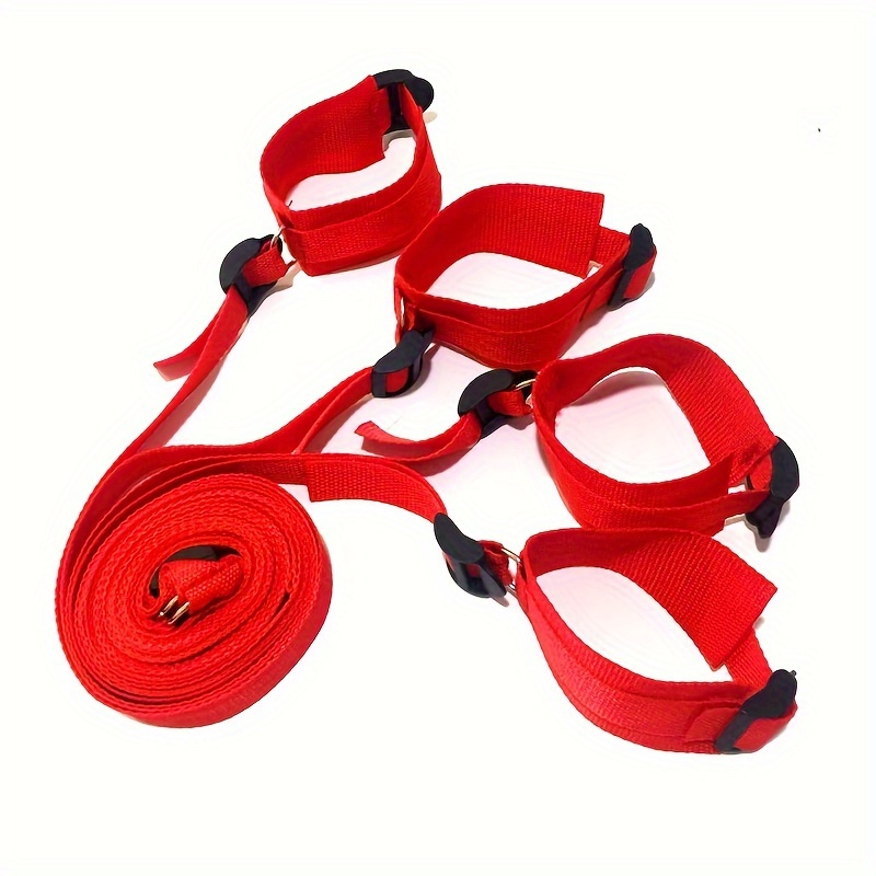 Bed Binding Restraint Straps Set: Includes Handcuffs Leg - Temu
