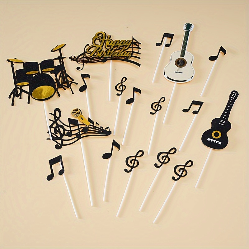 Music Birthday Party Package Music Theme Printables Music Theme Thank