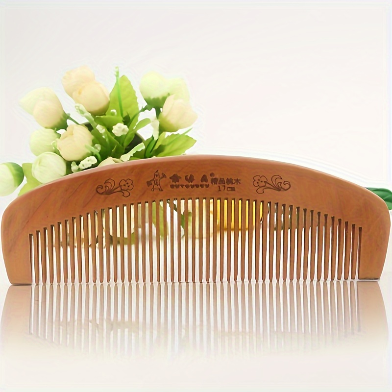 Handcrafted Wooden Hair Combs Men Women Anti static Damage - Temu