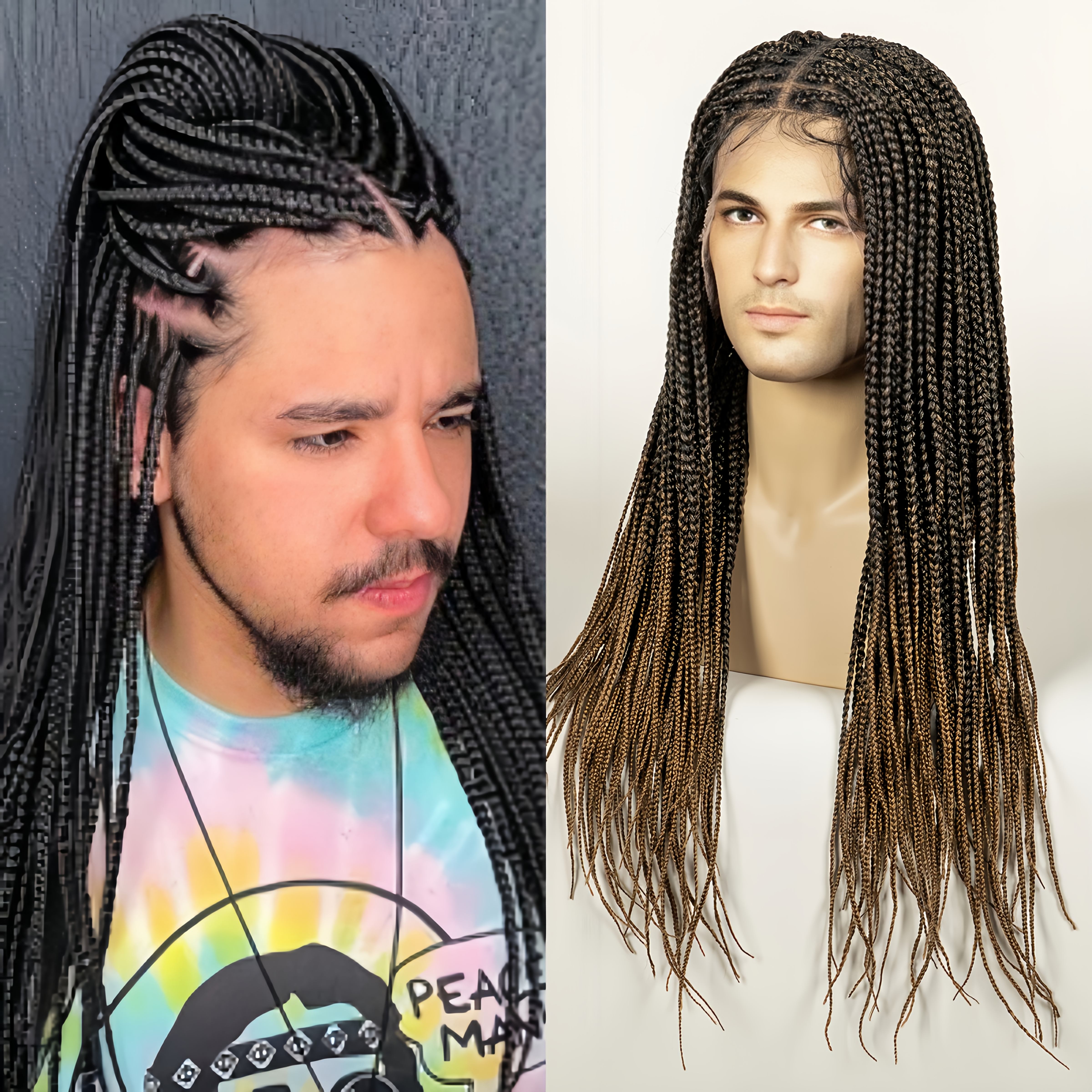 dreads wig men sold on Temu United States